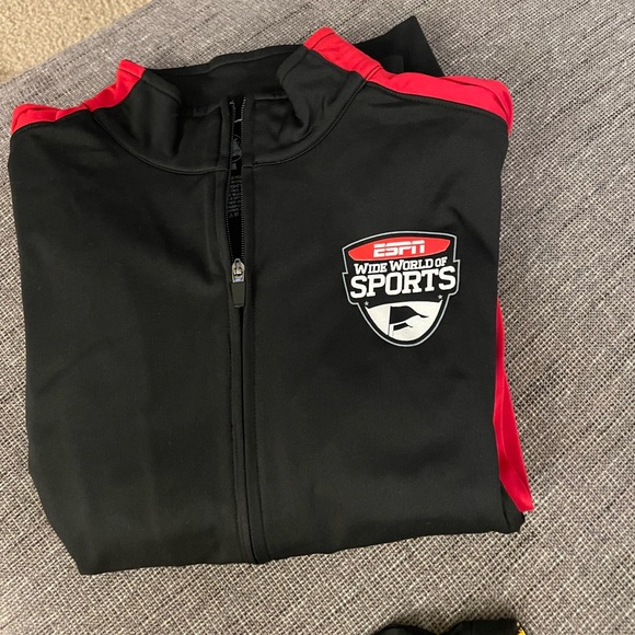 Disney | Jackets & Coats | Disney Espn World Of Sports Jacket Medium ...